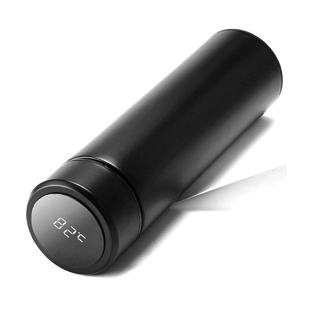 Stainless Steel Vacuum Flask - 500 ml - Black