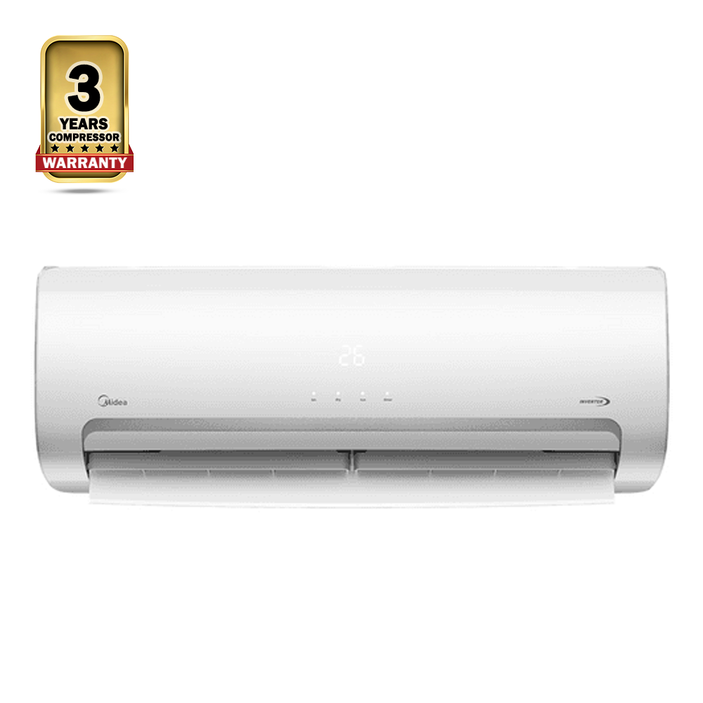 Midea MSA12CRN Wall Type Split Air Condition - 1 Ton - White