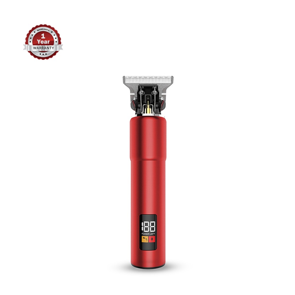 Kemei KM-1759 Hair Clipper And Beard Trimmer For Men - Red