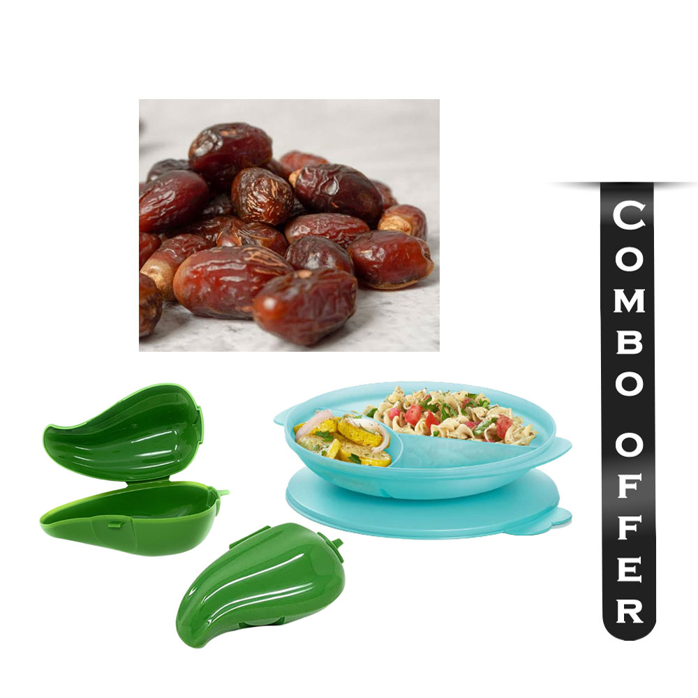 Tupperware Iftar Serving Combo with Premium Date - 1kg