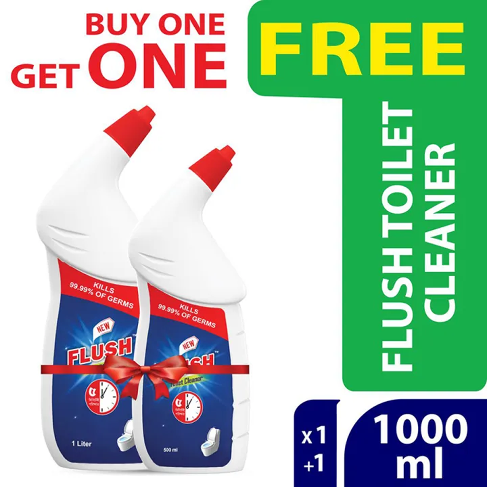 Minister Flush Toilet Cleaning Liquid - 1000 ml 12 pcs Ctn Get 500Ml 12 ...