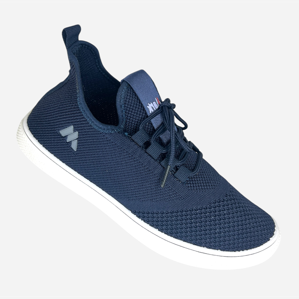 Mesh Casual Sneakers For Men - Navy Blue