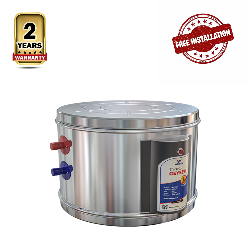 Walton WG-C45L Stainless Steel Electric Geyser - 45 Liters