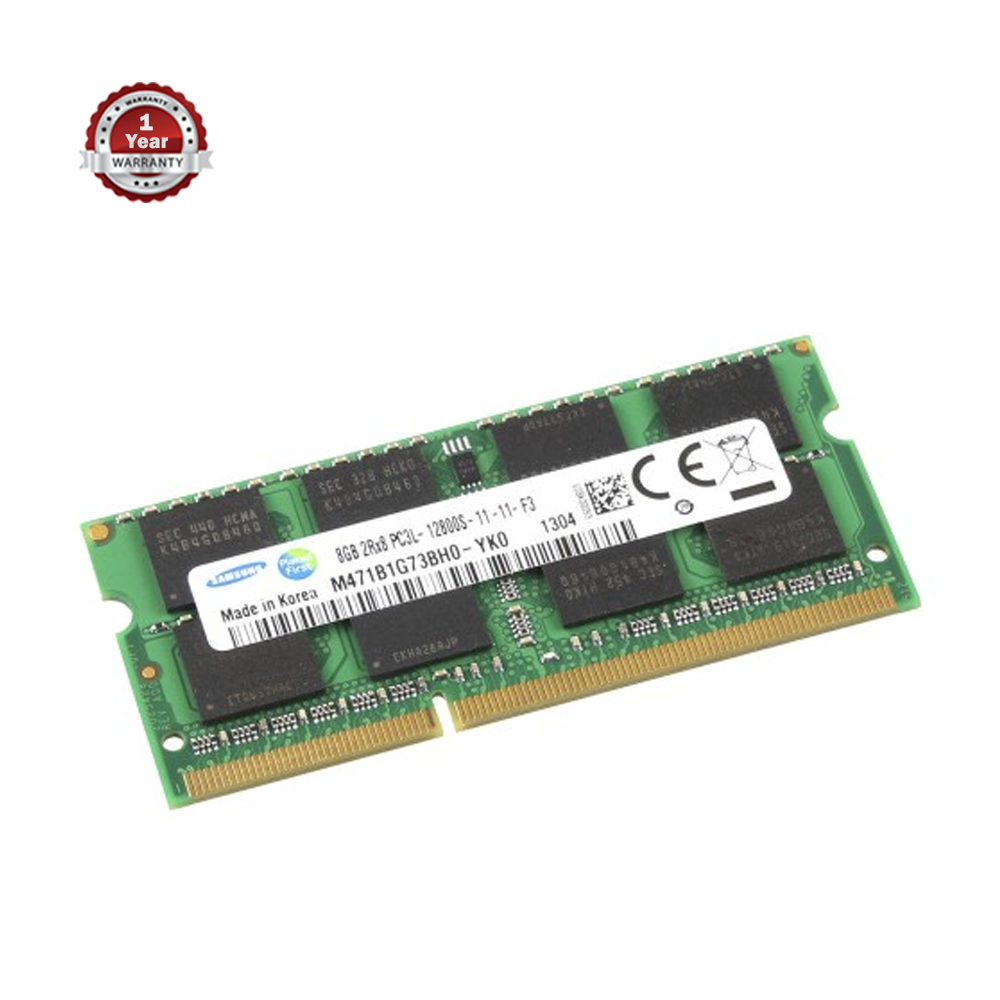 Samsung DDR3 1600MHz PC3L Laptop RAM - 8GB